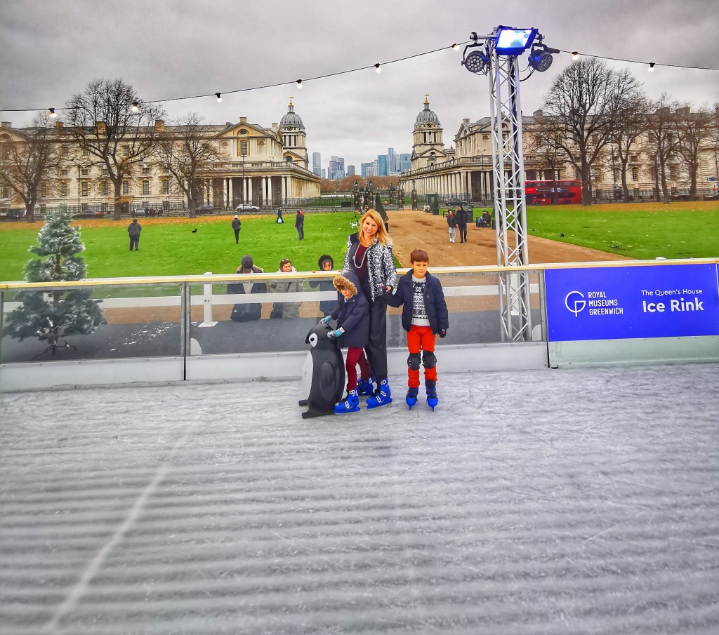 Queens House Greenwich Ice Rink - Zenbabytravel